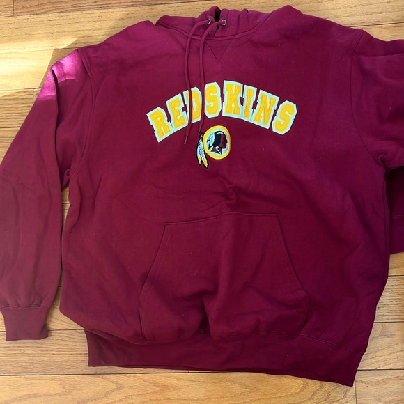 NFL | Shirts | Authentic Washington Redskins Hooded Sweatshirt Nwot ...